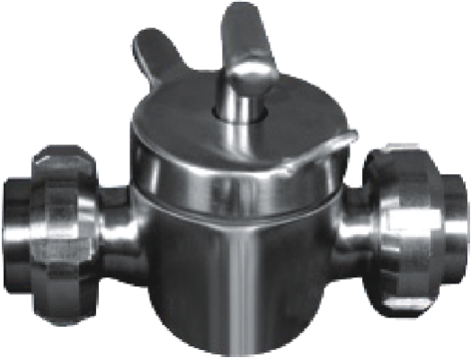SS SMS 2 Way Valve, Stainless Steel Way Valve Supplier in India